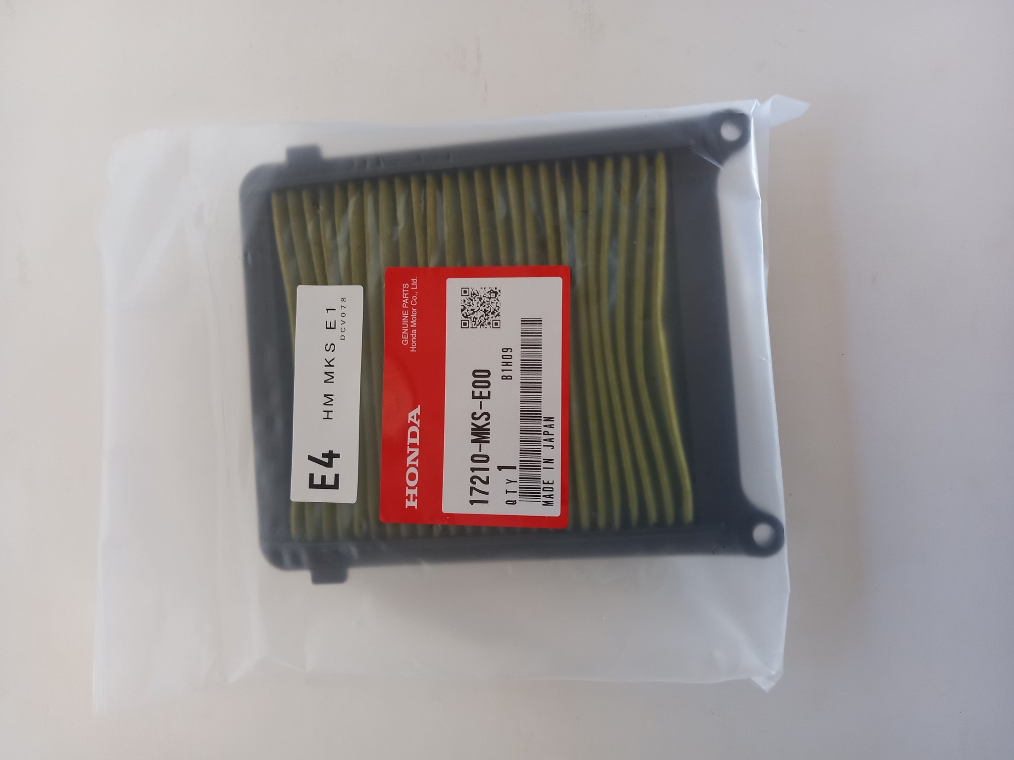 CLASSIC-BIKES. Honda EINSATZ KOMPL., LUFTFILTE 17210-MKS-E00